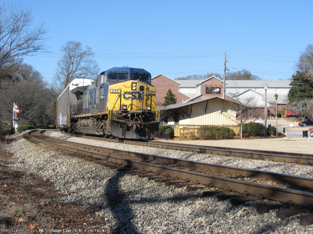 SB autorack train Q235